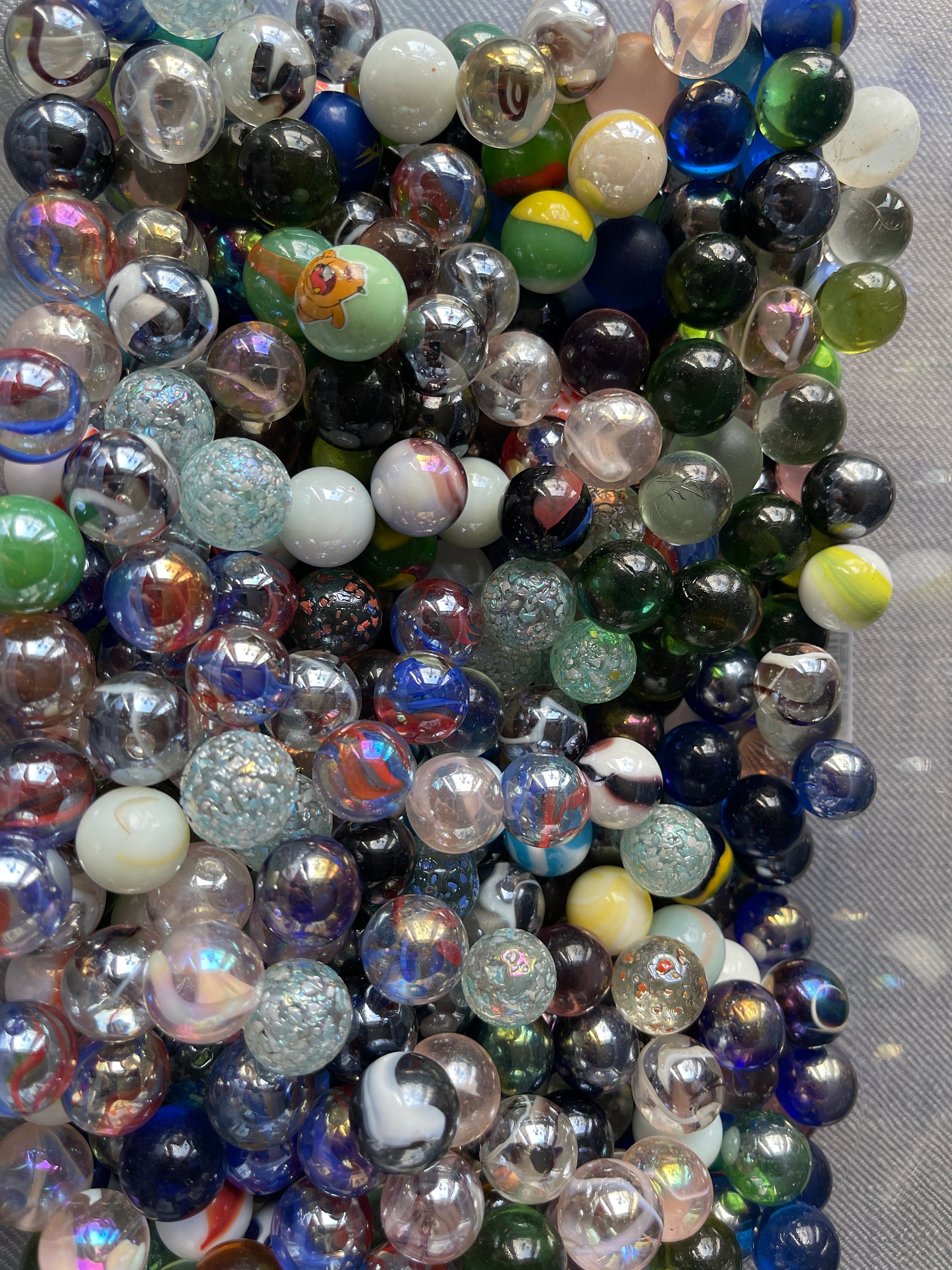 Mixed Lot of Rare Vintage Marbles in Different Colors Choose 10 or 20 ...