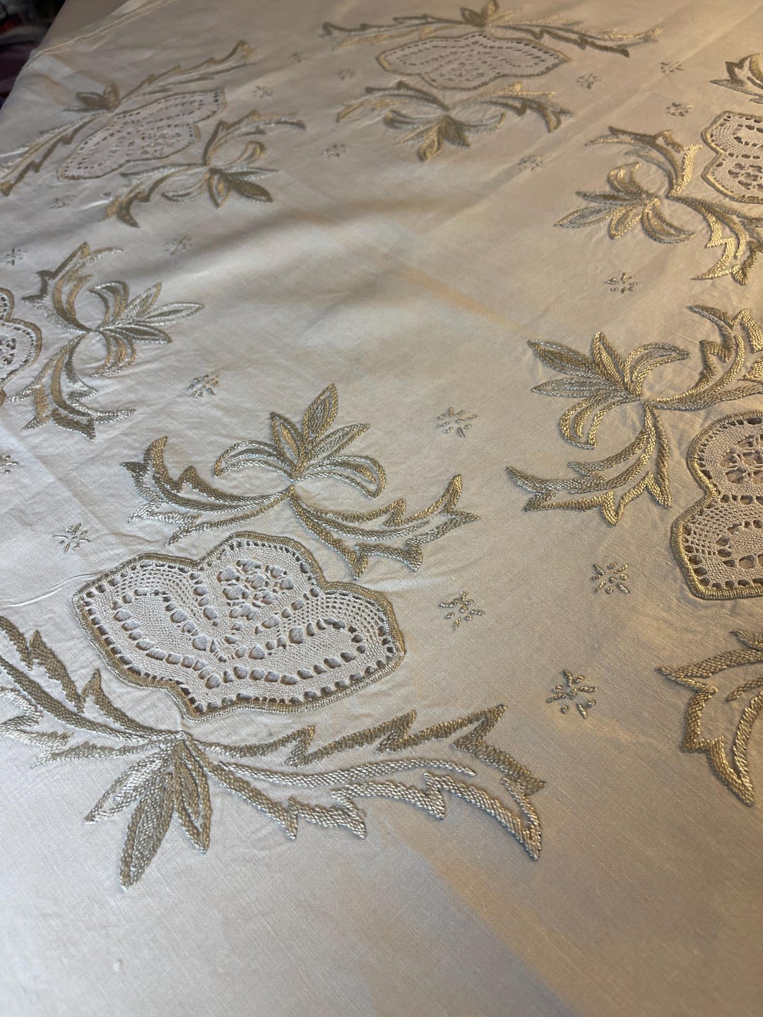 A Very Nice Hand-embroidered Summer Cloth, From Sweden - Etsy