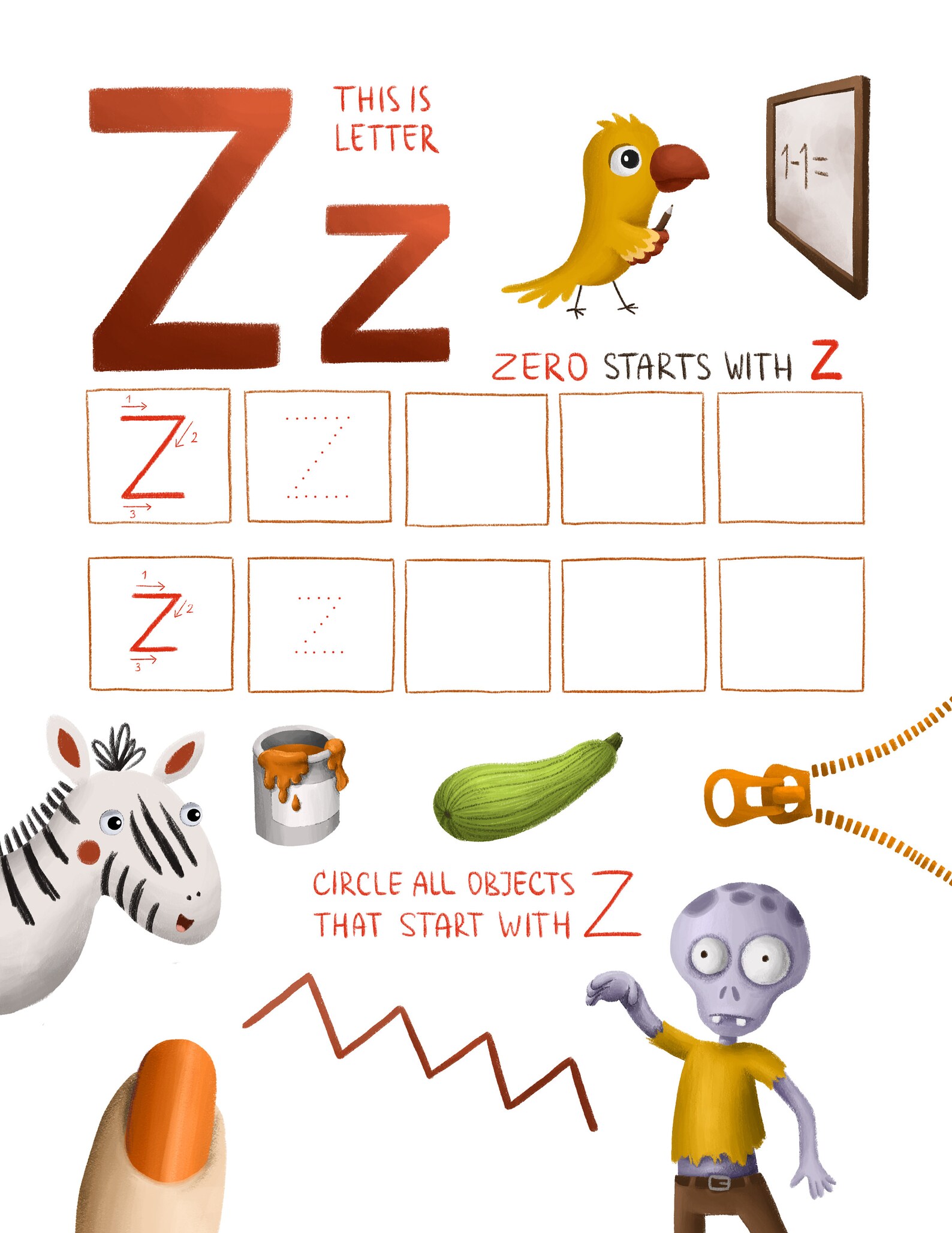 Printable Worksheets: Alphabet Letters and Numbers for Pre-k and ...