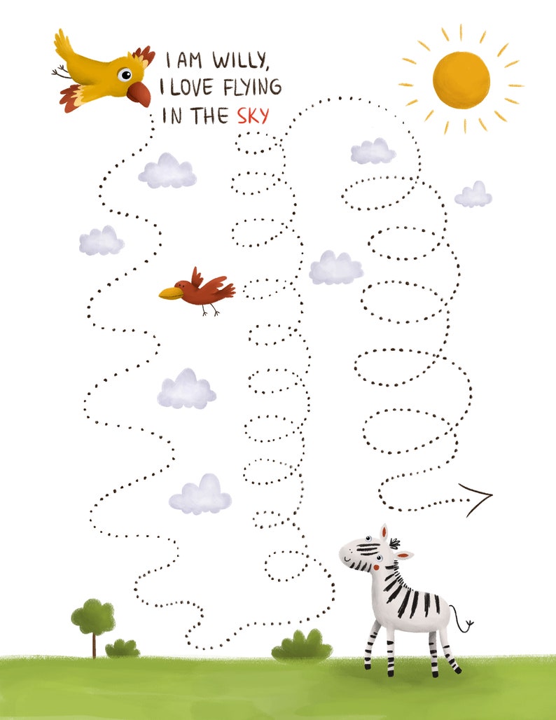 Printable Pre-writing Skills Worksheets for Pre-k and Kindergarten (35 ...