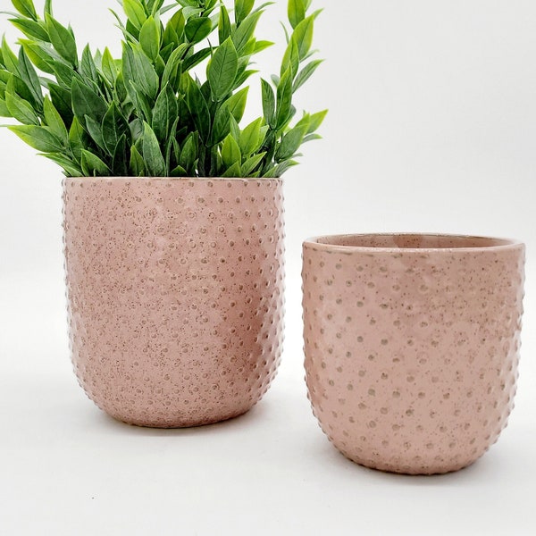 Pink Planter - Etsy