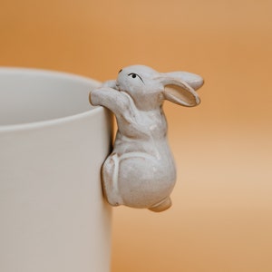 Bunny Rabbit Pot Hugger for Flower Pot • Gardening Gifts • Unique ...