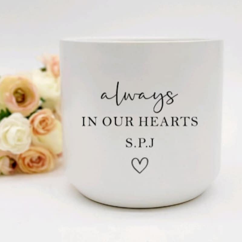 Custom Memorial Pots - Etsy