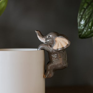 Elephant Pot Hugger for Succulent Planter • Gardening Gifts • Outdoor ...