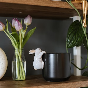 Bunny Rabbit Pot Hugger for Flower Pot • Gardening Gifts • Unique ...