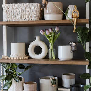 Bunny Rabbit Pot Hugger for Flower Pot • Gardening Gifts • Unique ...