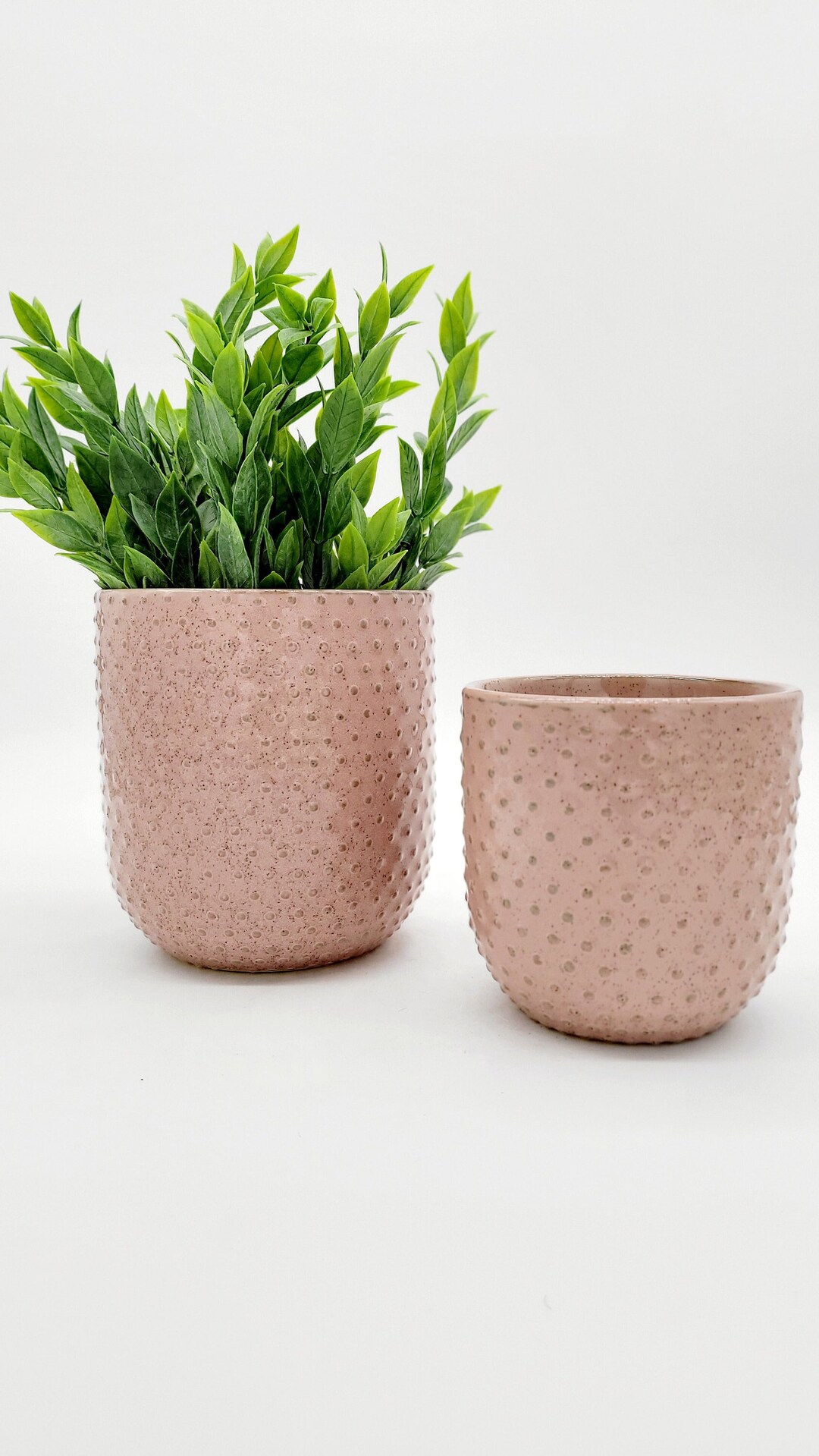 Pink Plant Pot • Ceramic Succulent Planter • Indoor Planter ...