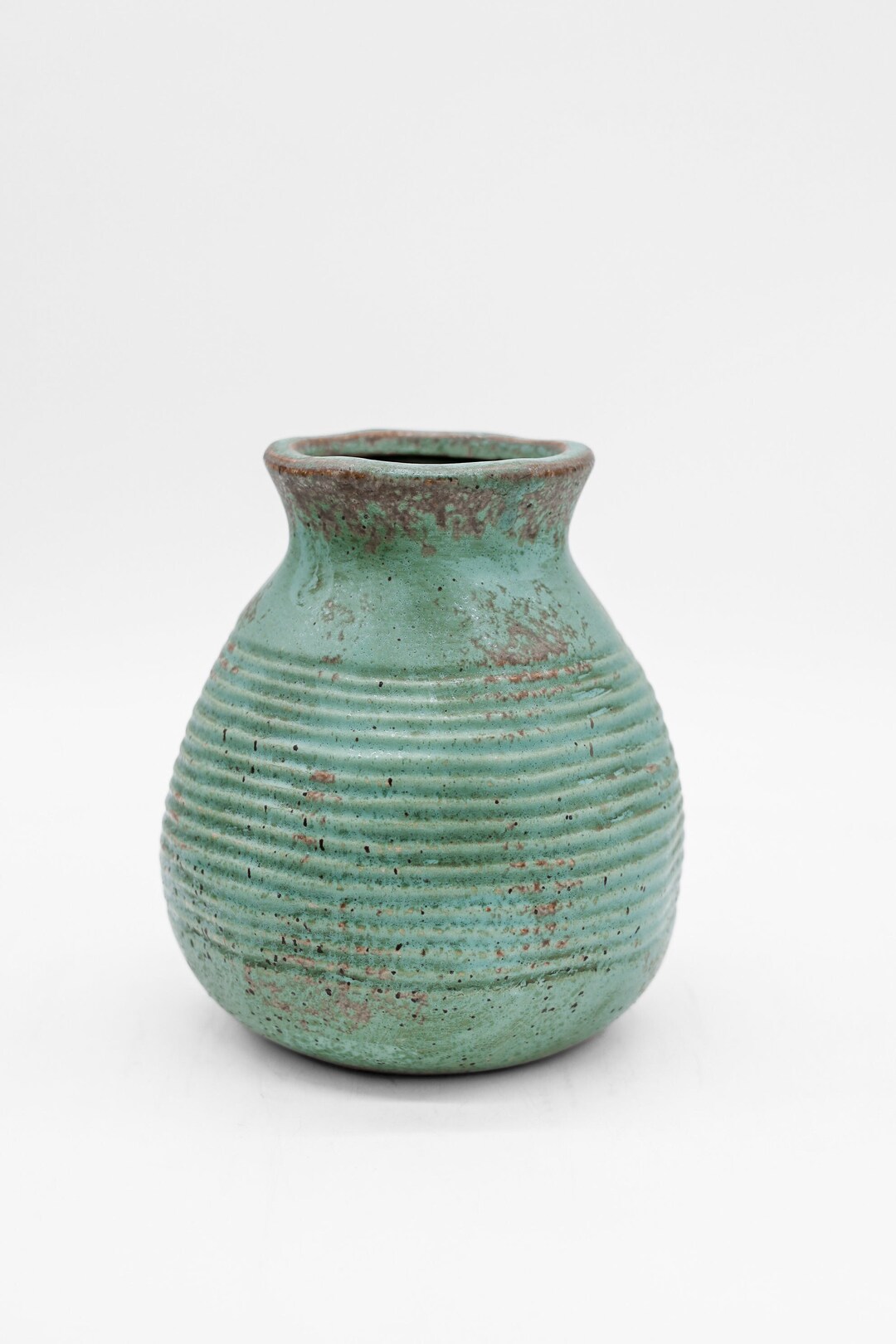 6 Earthy Blue Ceramic Planter Pot Vase Farmhouse Plant Pot Indoor ...