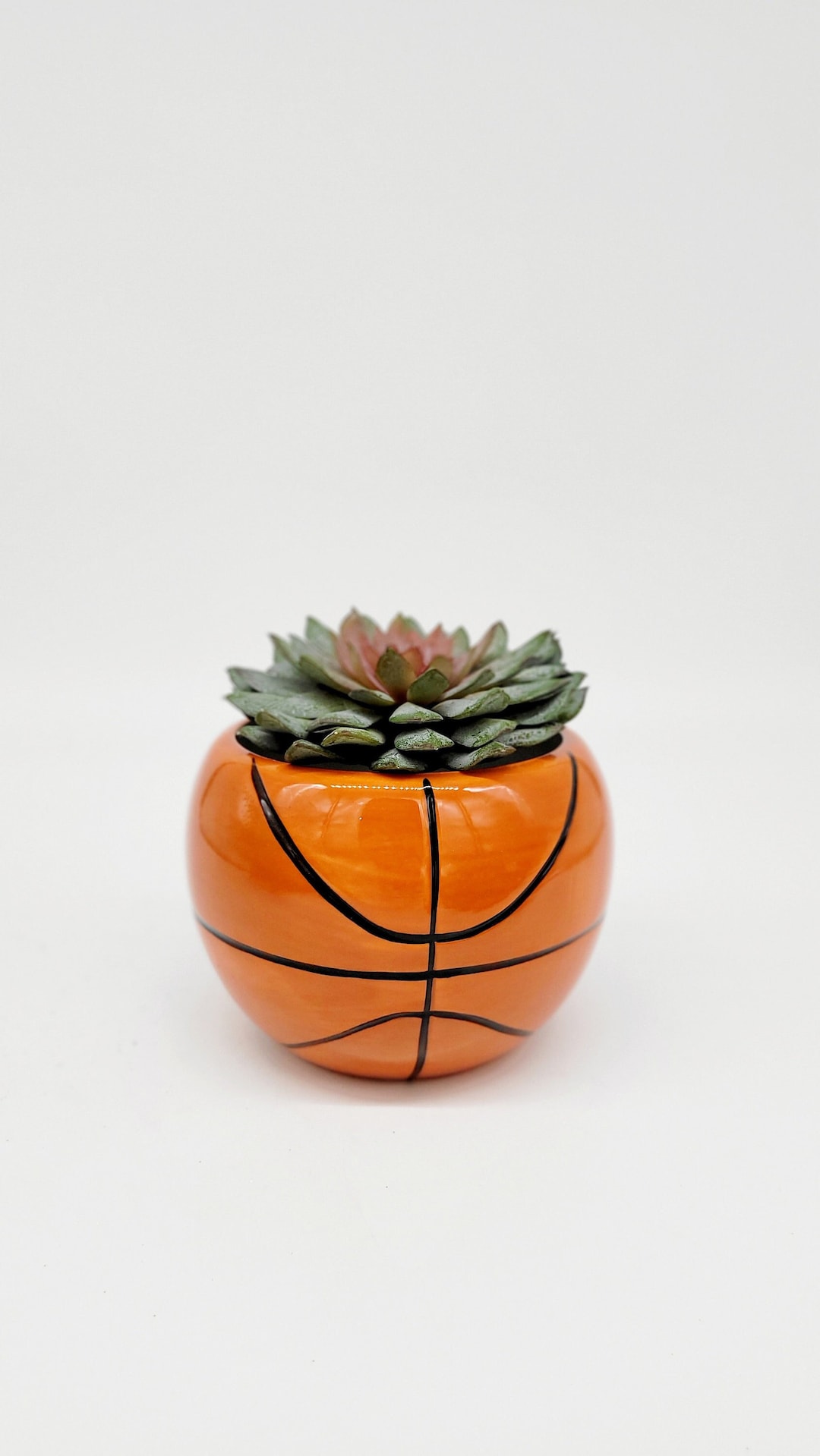 Basketball Decor for Boys Room • Basketball Planter Sports Gift • 4 ...