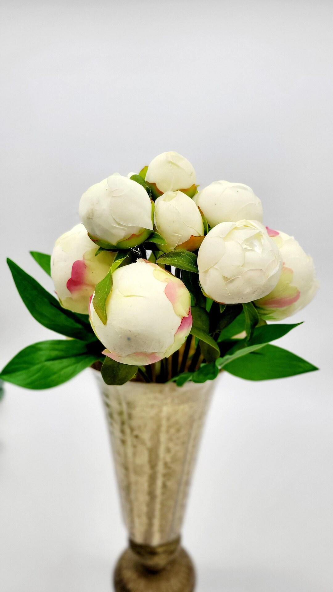 Artificial White Peonies Artificial Flowers for Wedding Farmhouse, Boho ...