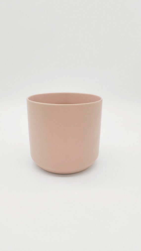 Dusty Pink Ceramic Planter Pot Cute Planter Flower Pot - Etsy