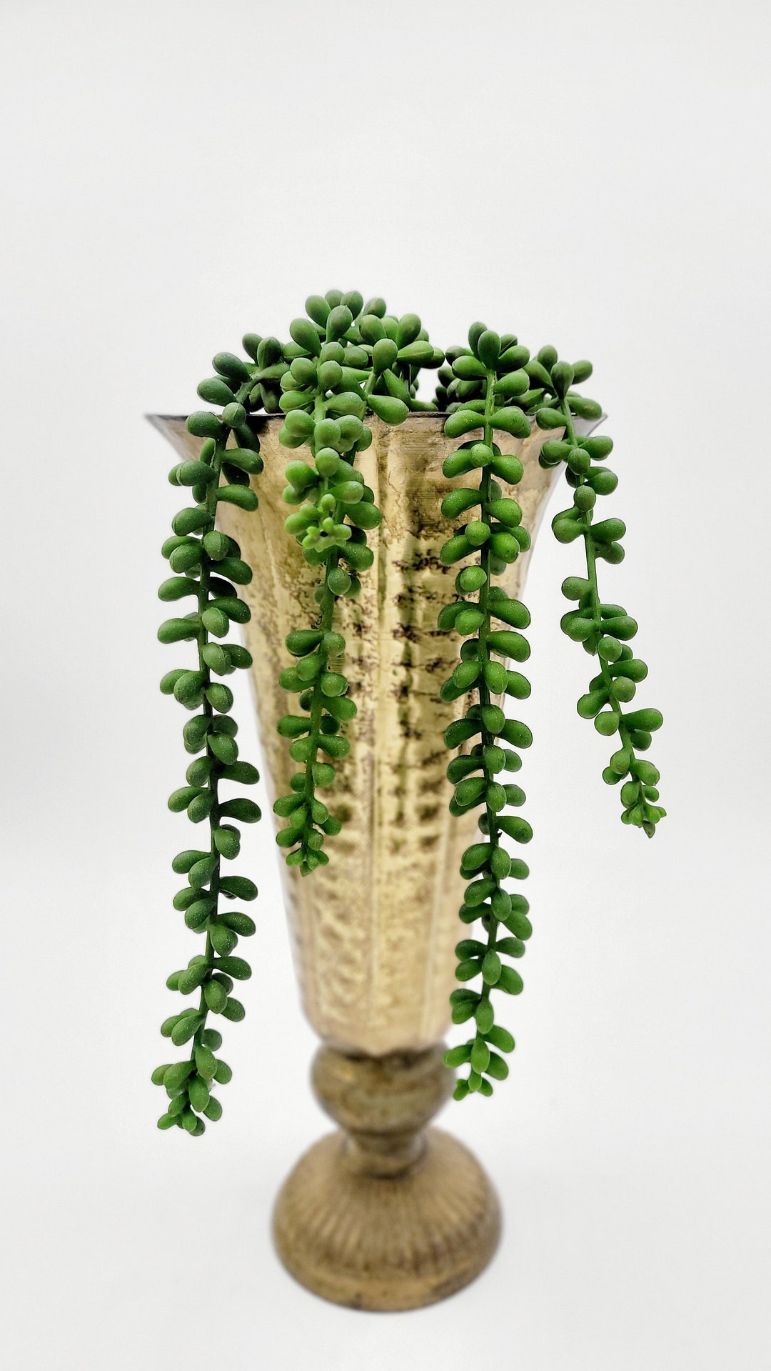 Artificial String of Pearls Succulent Plant • Fake Hanging Plants ...