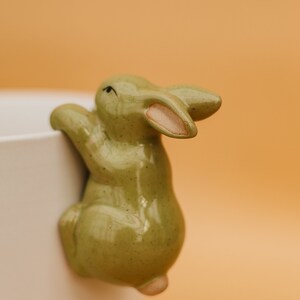 Bunny Rabbit Pot Hugger for Flower Pot • Gardening Gifts • Unique ...