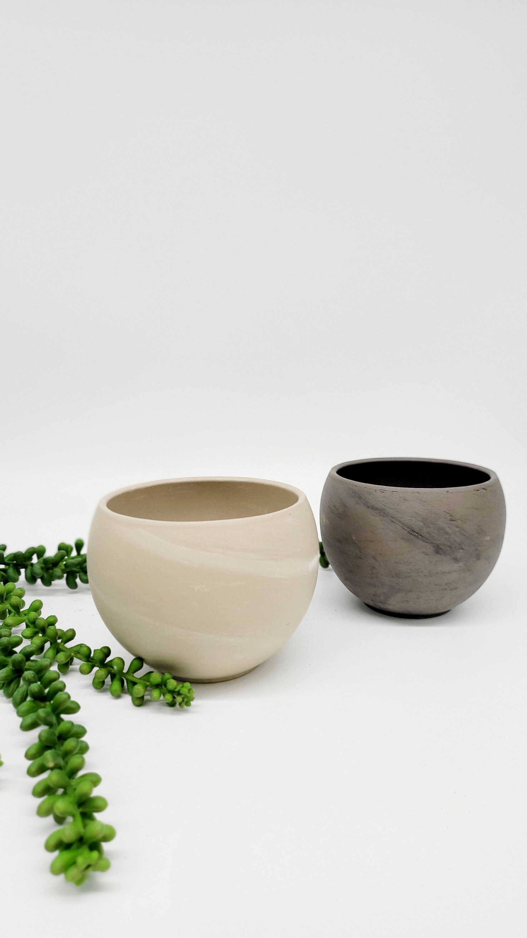 4 Pottery Planter Pot for 4 Inch Plants Earthy Modern - Etsy