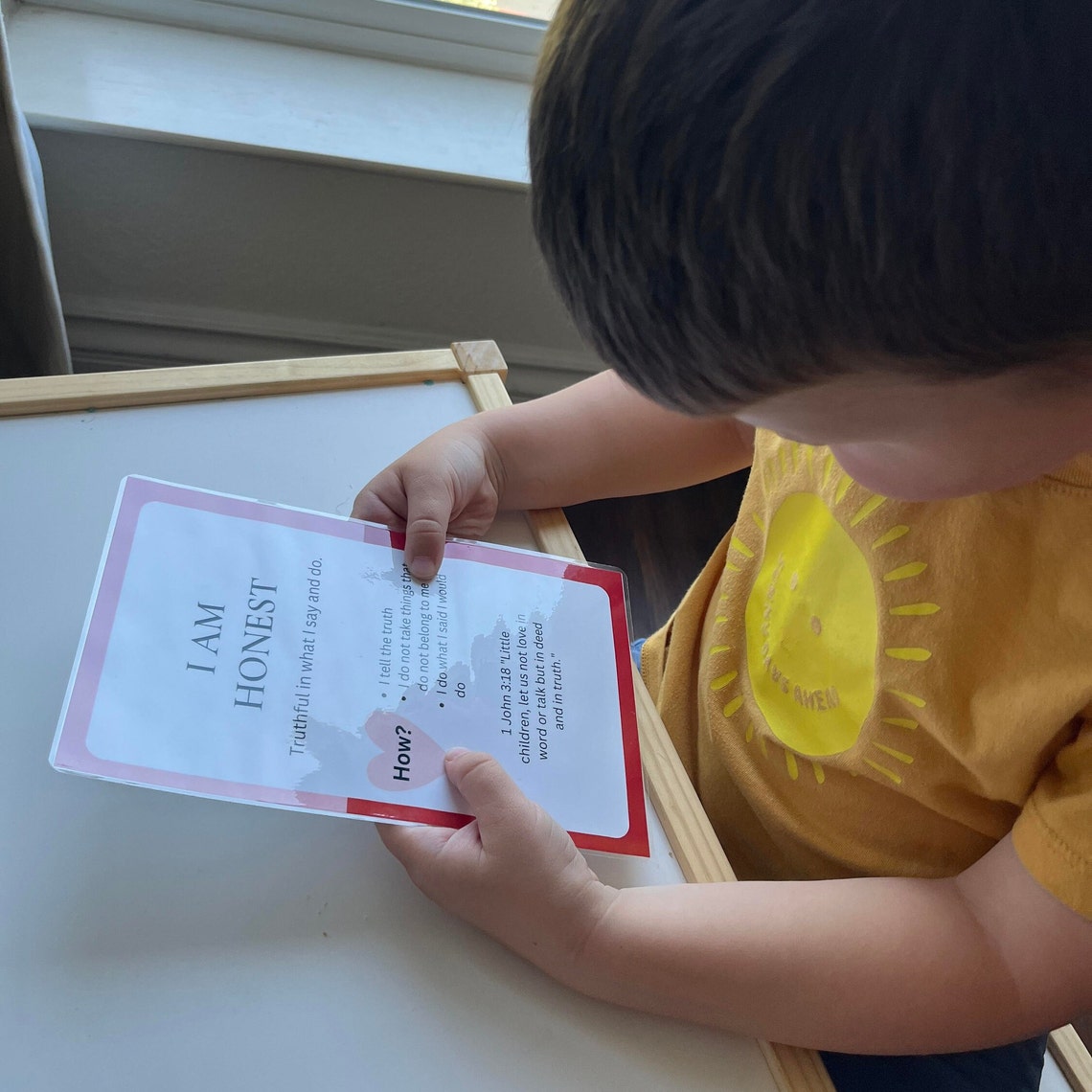 Christian Character Trait Cards for Children Affirmations Instant ...