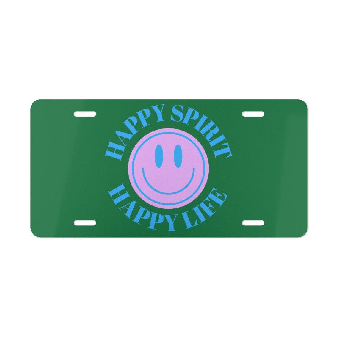 Smile Vanity Plate Aesthetic Retro Smiley License Plate - Etsy