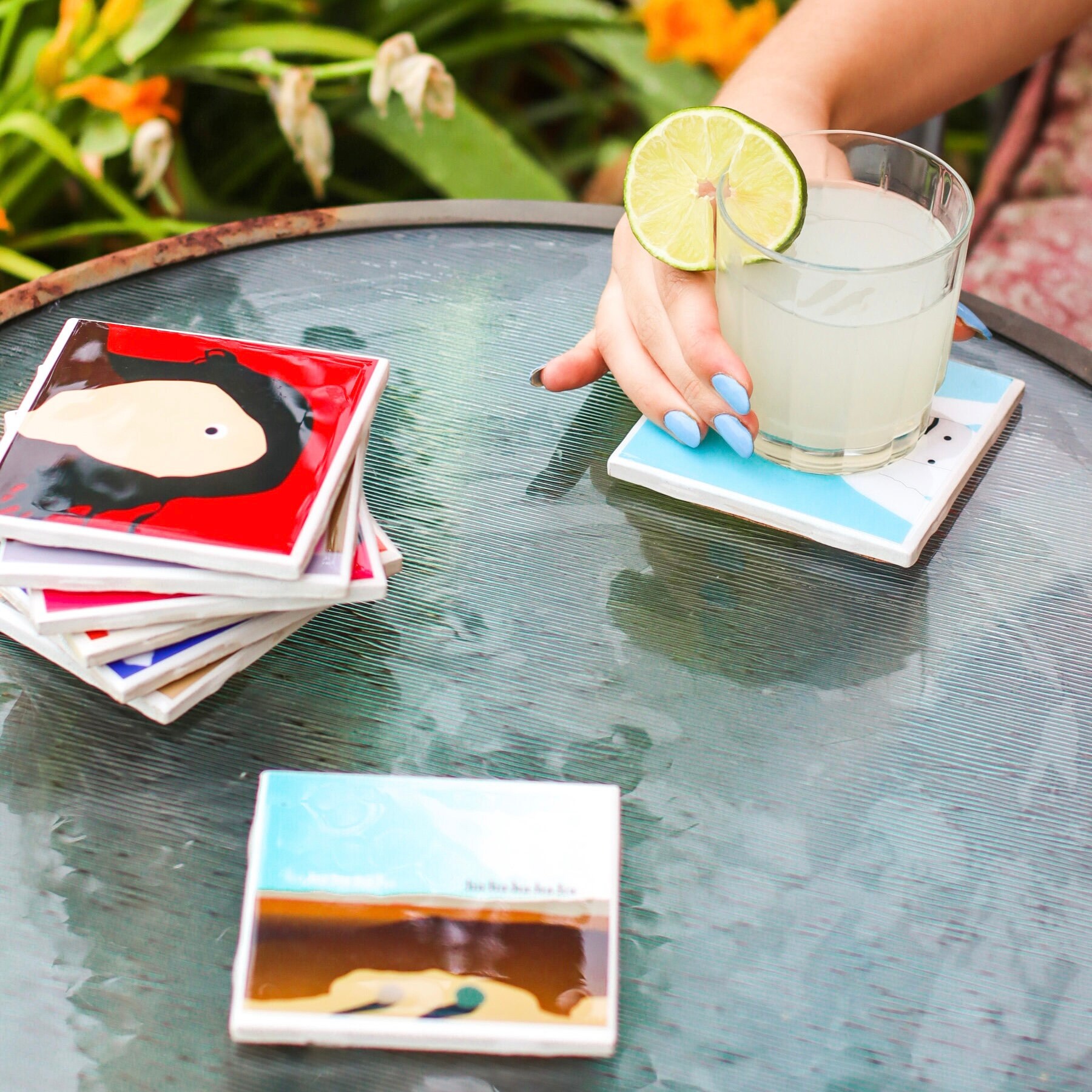 Set of 4 or 6 Movie Coasters With Original Minimalist Artwork - Etsy