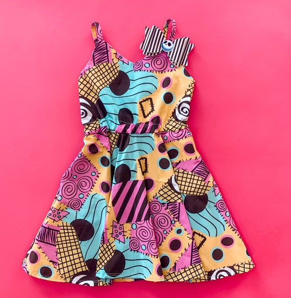 Sally Patches Sundress Girls Disney Dress Disney Dress Jack - Etsy