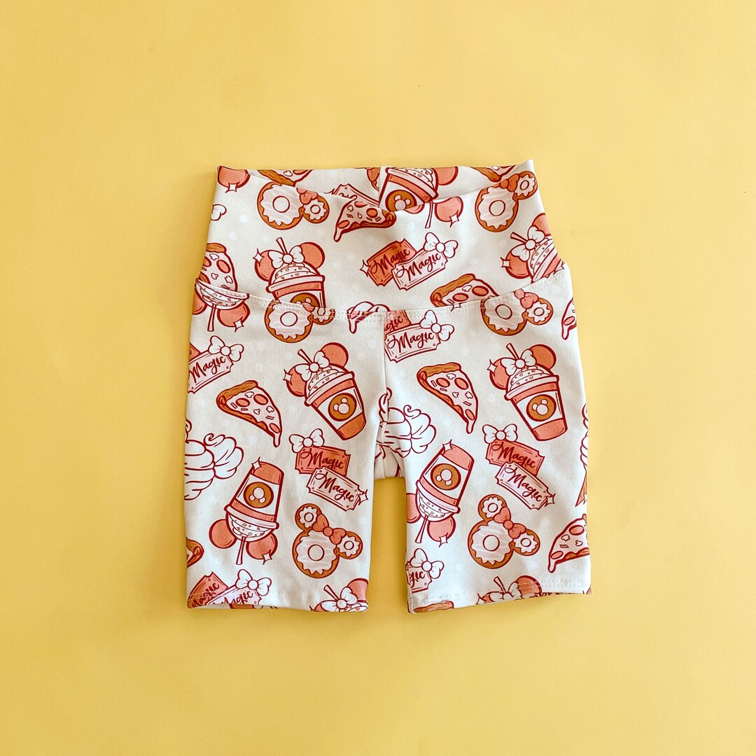 Retro Magic Ticket Biker Shorts, Disney Biker Shorts, Kids Biker Short ...