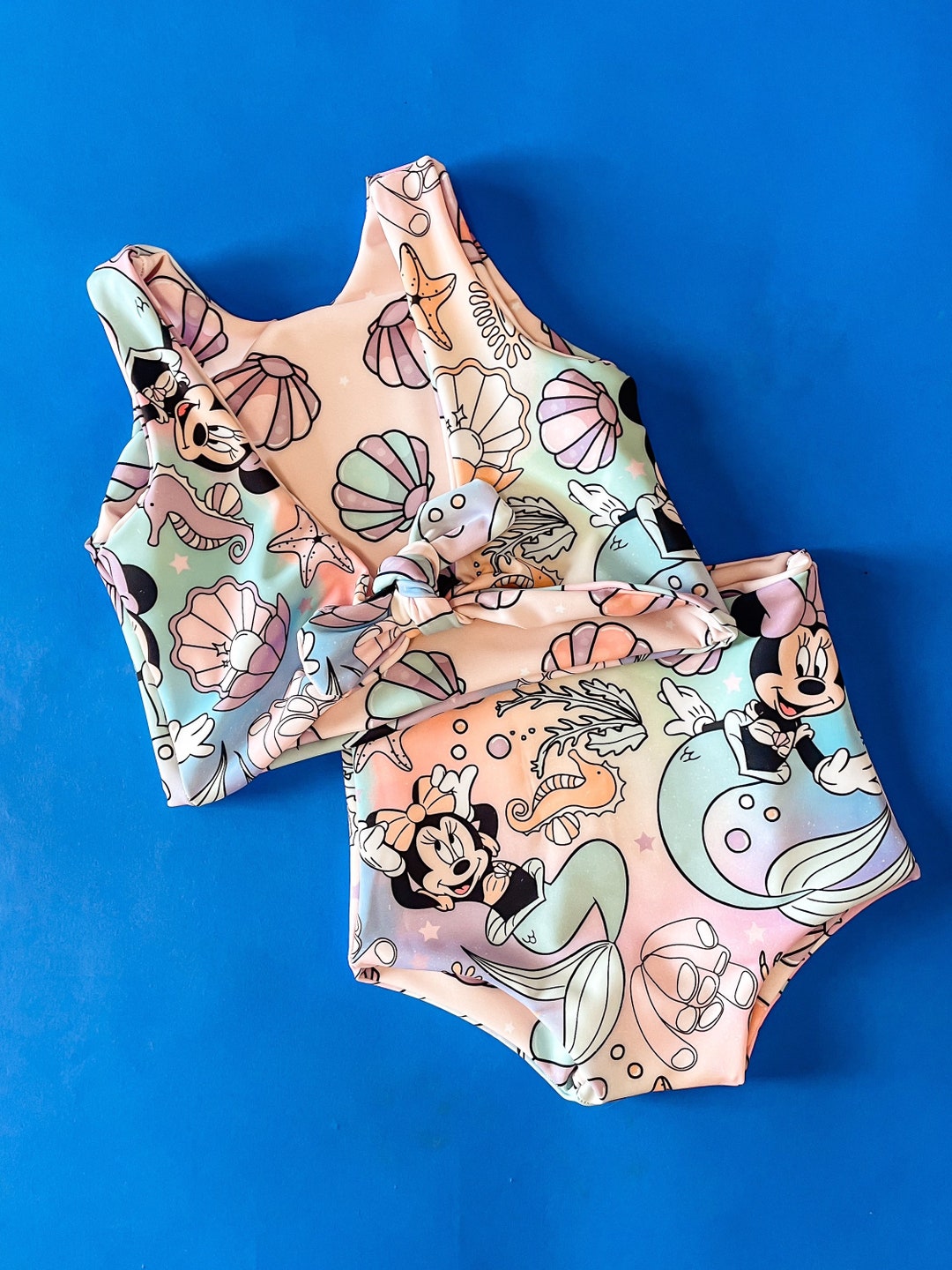 Mermaid Minnie Reversible Swim, Girls Swimsuit, Magical Swim, Girls ...