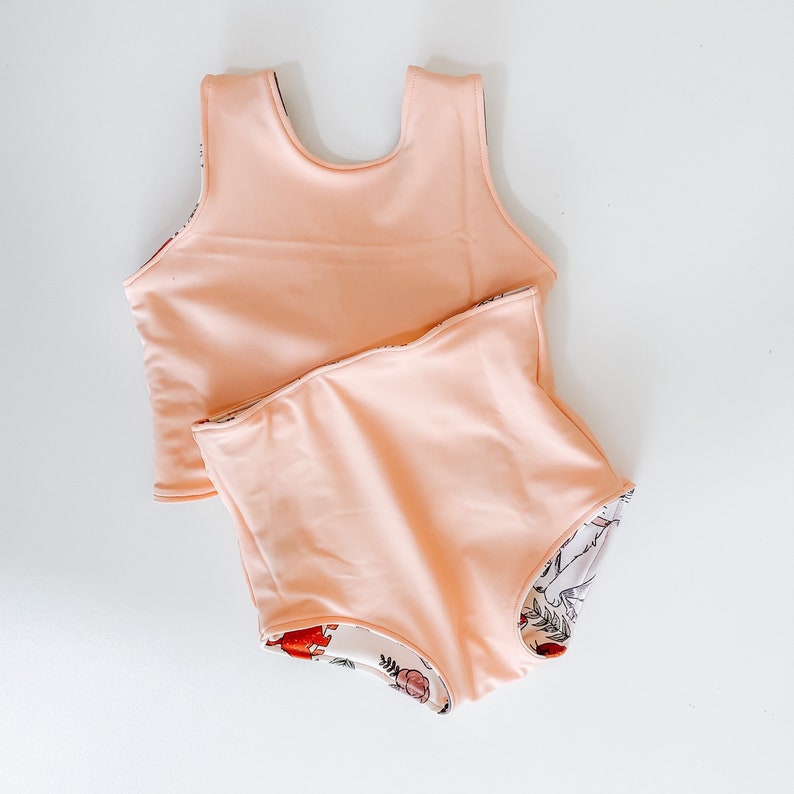 Im a Lady Reversible Swim Girls Swimsuit Magical Swim Girls - Etsy