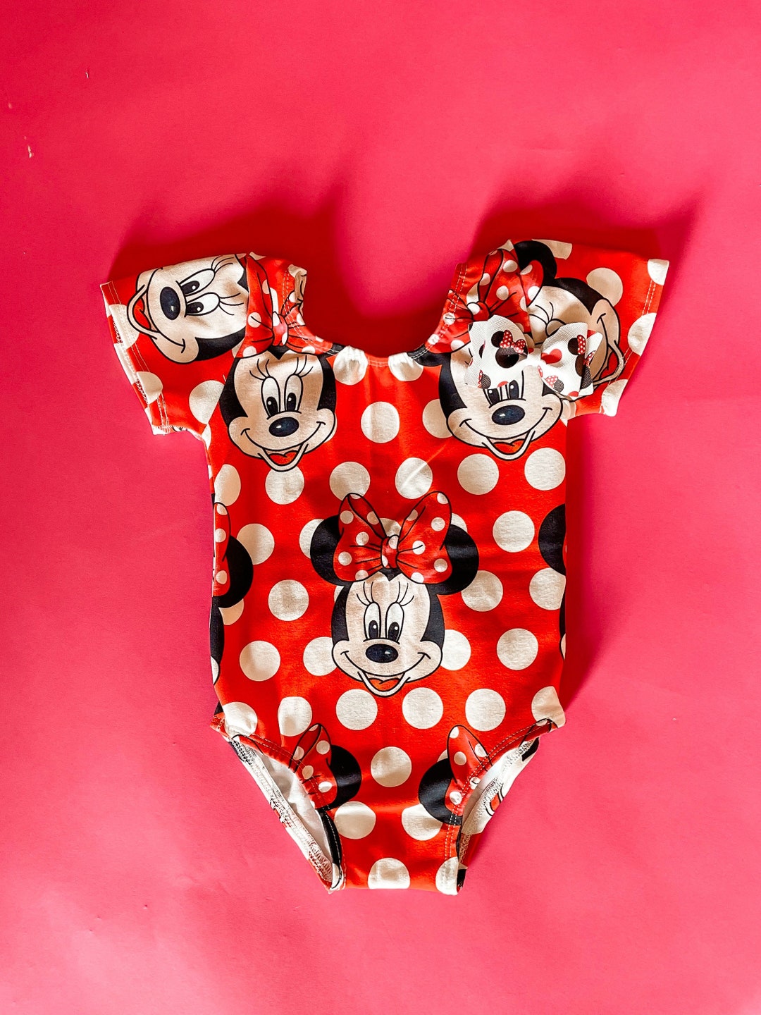 Minnie Mouse Leotard, Girl Gymnastics Outfit, Girls Disney Outfits ...