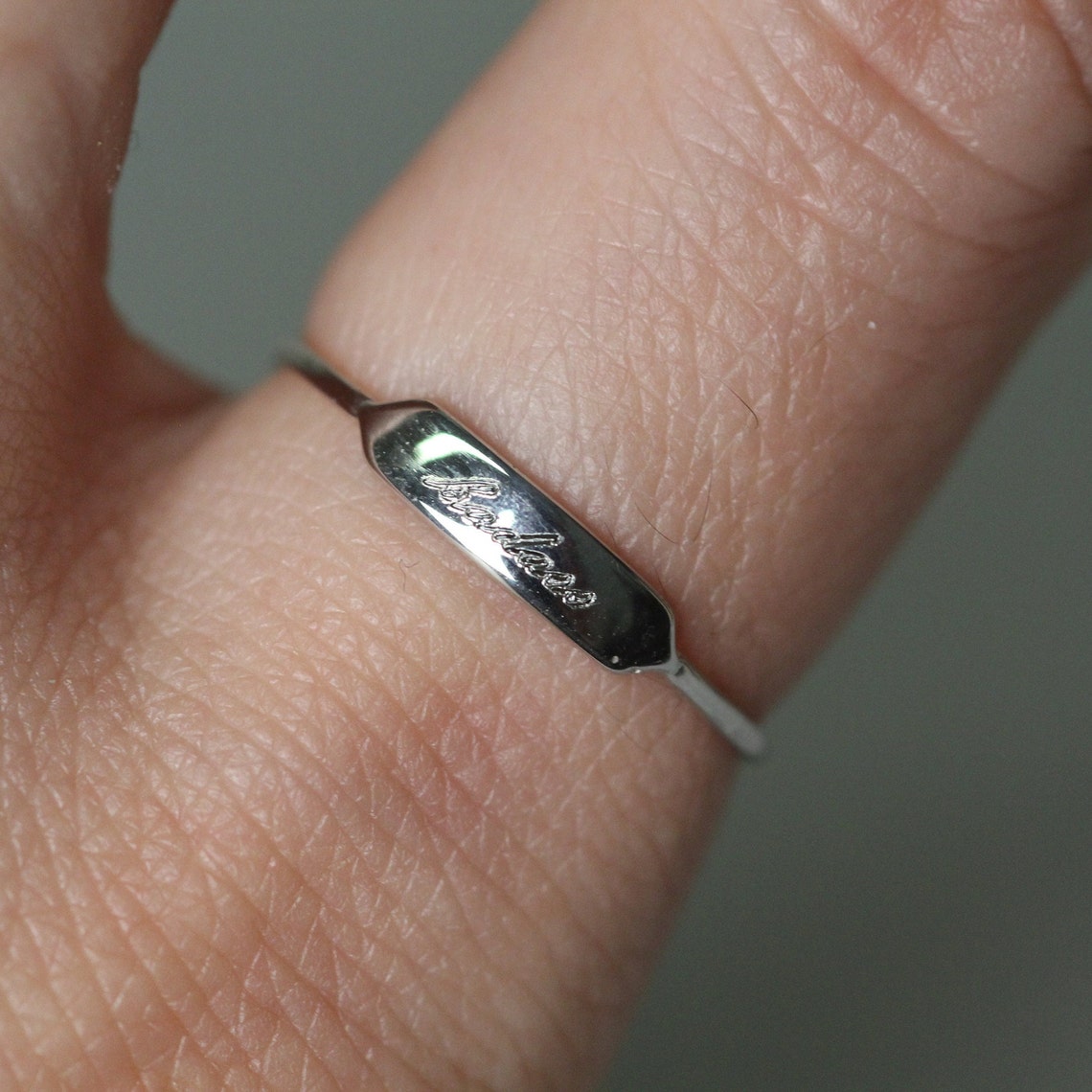 Personalized Ring / Customized Name Ring / 14k Customized Name - Etsy
