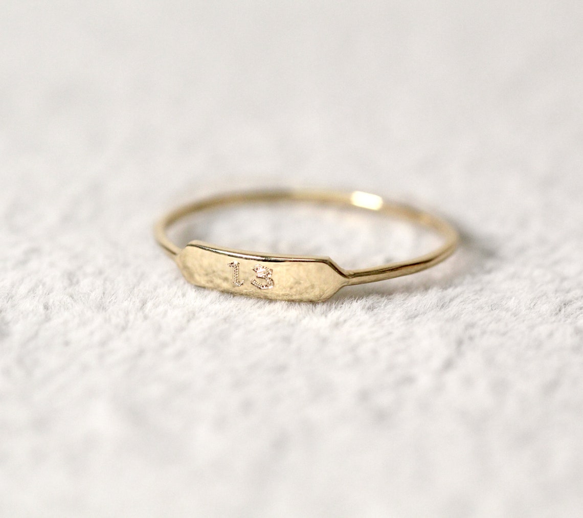 Personalized Ring / Customized Name Ring / 14k Customized Name - Etsy