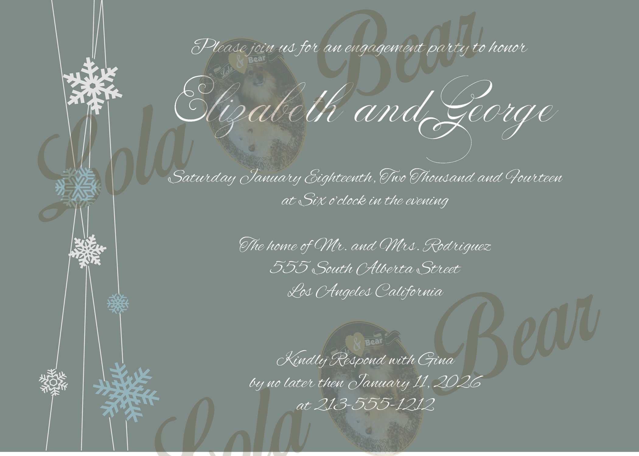 Save the Date --- Printable Invitation - DIY Invitation - Print at Home ...