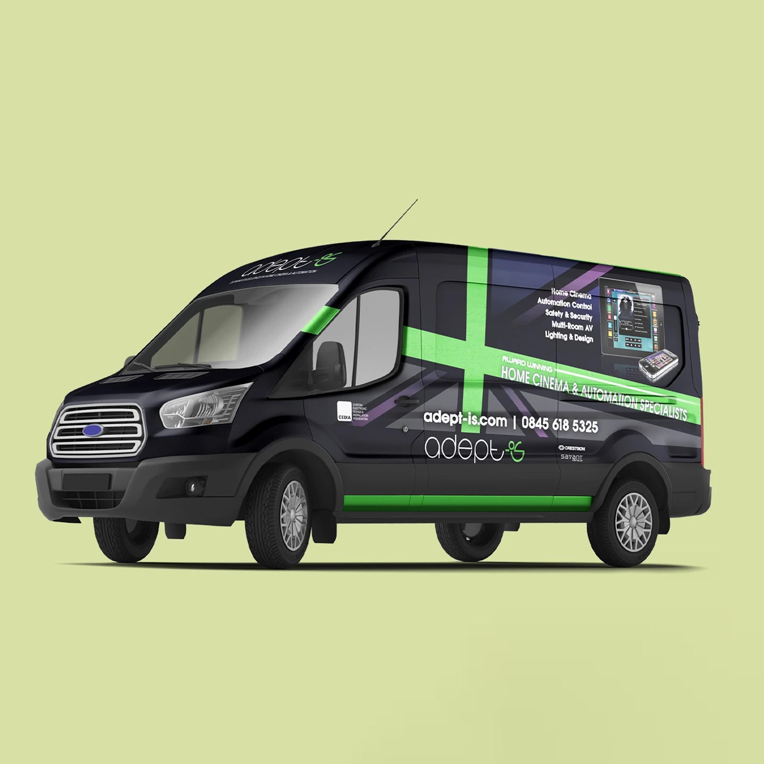 Car Wash Vehicle Wrap Design | Custom Van Wrap & Decal Template for ...