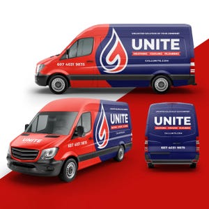 Construction Vehicle Wrap & Decal Design | Custom Van Wrap for Builders ...