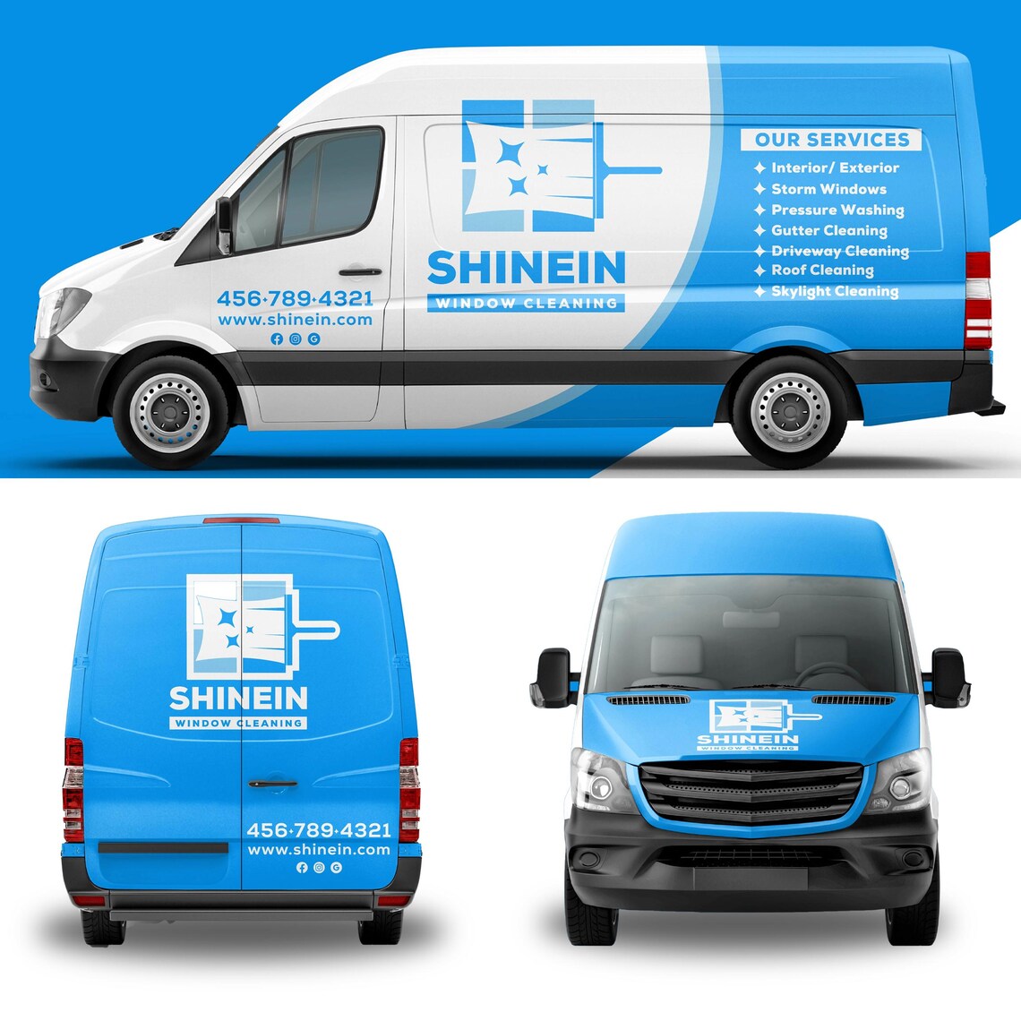 Construction Vehicle Wrap & Decal Design | Custom Van Wrap for Builders ...