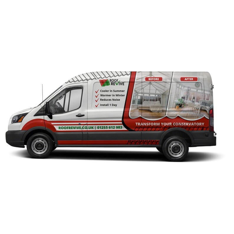 Car Wash Vehicle Wrap Design | Custom Van Wrap & Decal Template for ...