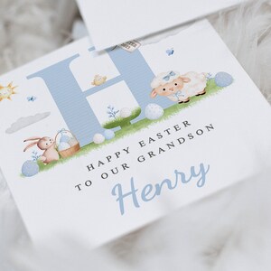 Personalised Easter Card, Granddaughter Easter Card, Daughter Easter ...