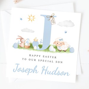 Personalised Easter Card, Granddaughter Easter Card, Daughter Easter ...