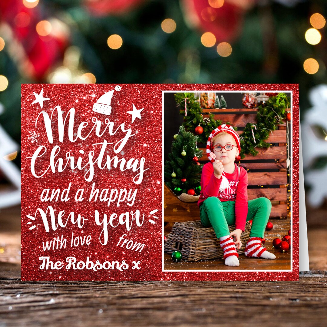 Personalised Christmas Cards With Photos, Christmas Photoshoot Cards ...