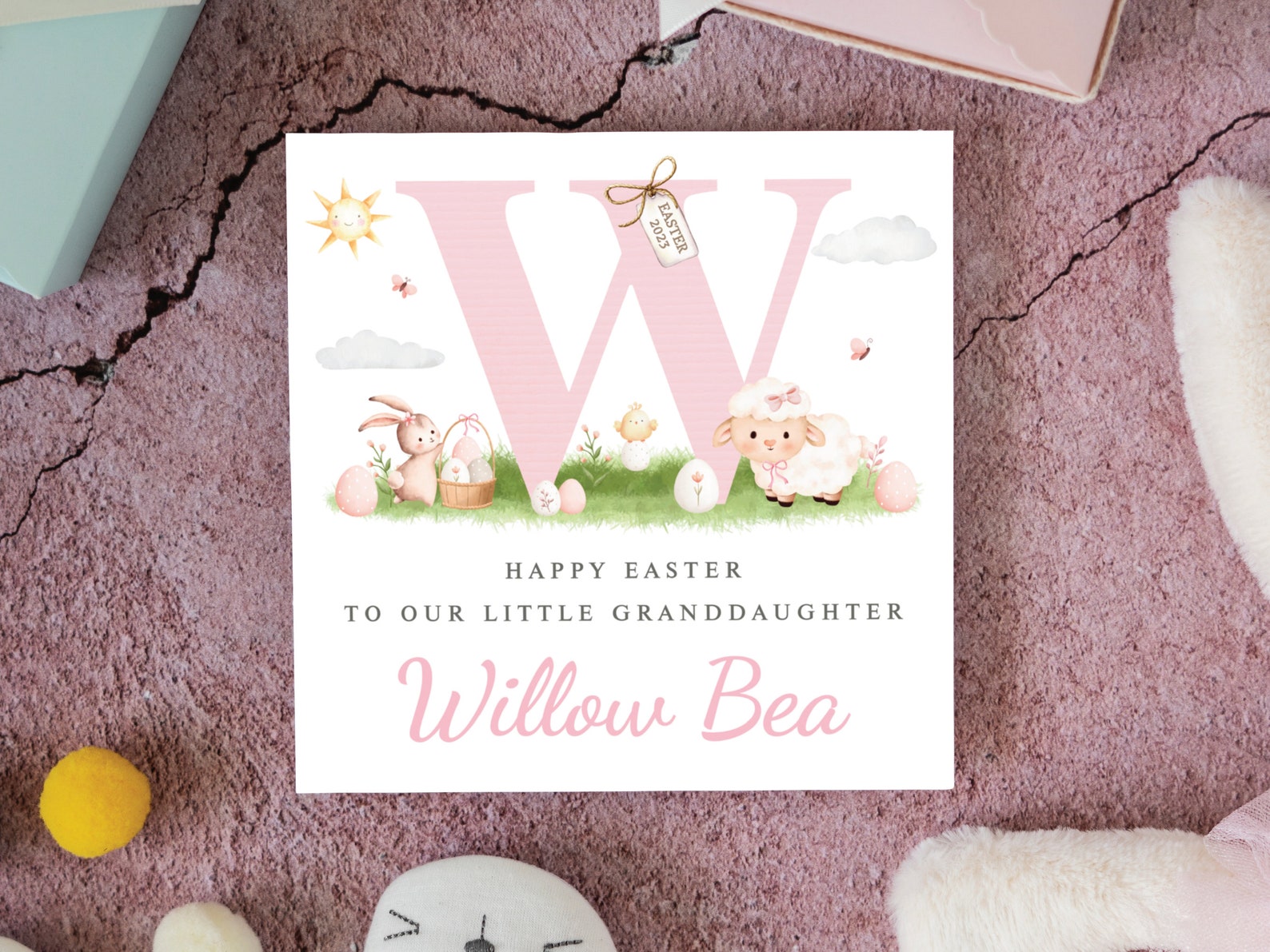 Personalised Easter Card Granddaughter Easter Card Daughter - Etsy