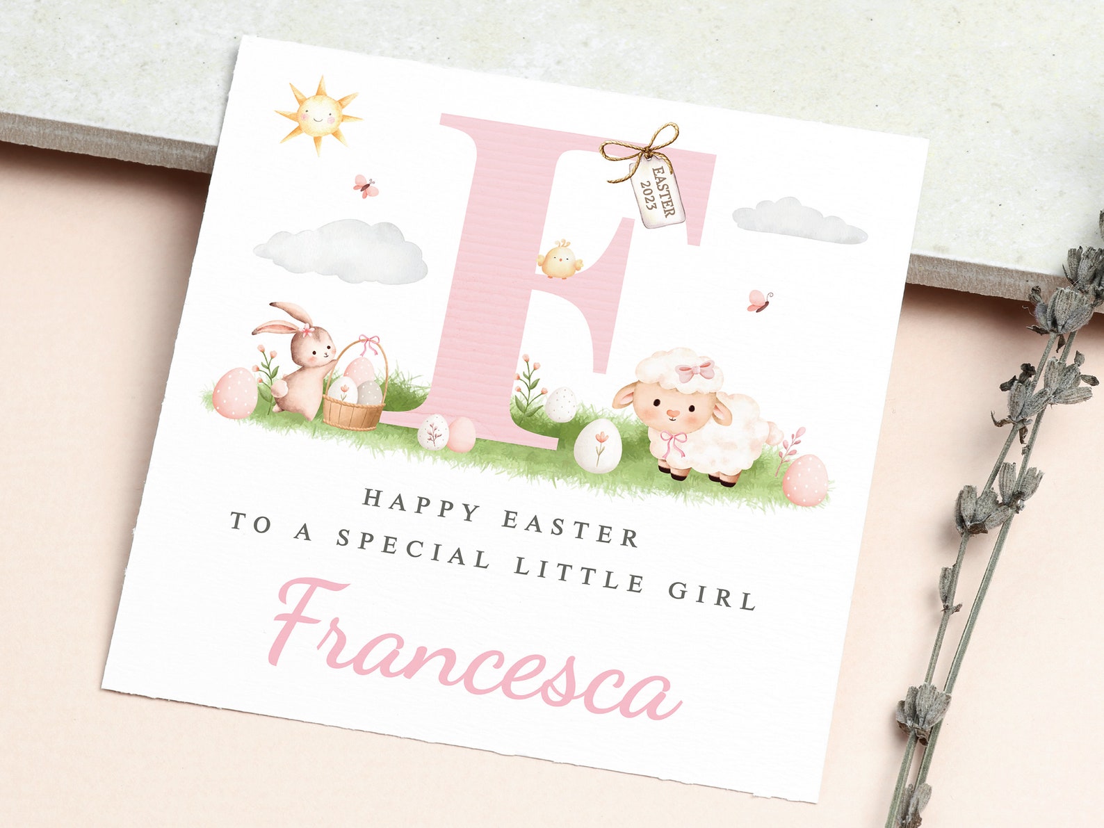 Personalised Easter Card Granddaughter Easter Card Daughter - Etsy