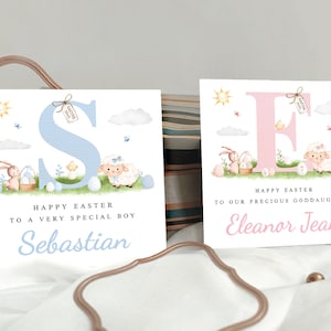 Personalised Easter Card, Granddaughter Easter Card, Daughter Easter ...