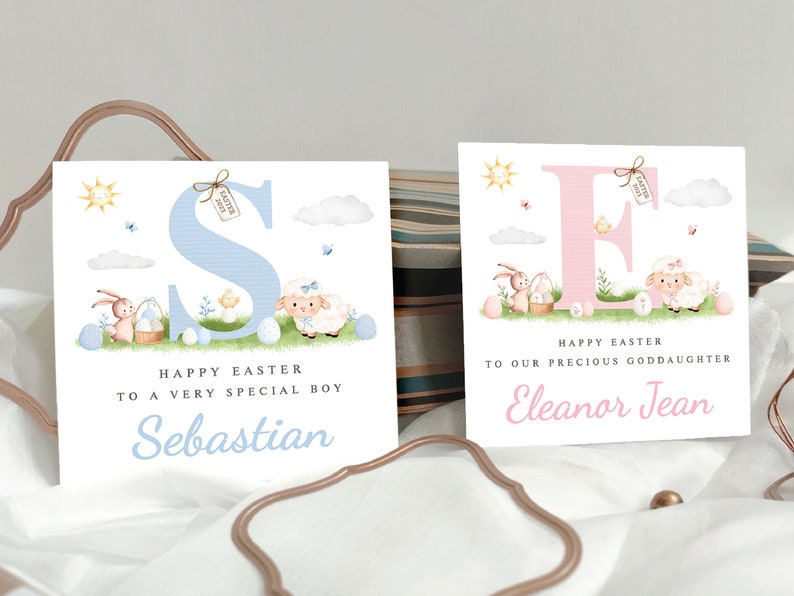 Personalised Easter Card Granddaughter Easter Card Daughter - Etsy