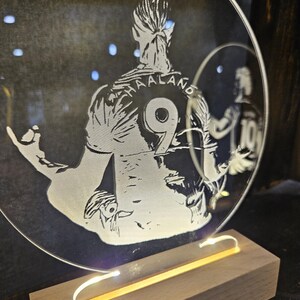 Ronaldo Messi Night Light Lamp Plug in Custom Personalized Bedroom ...