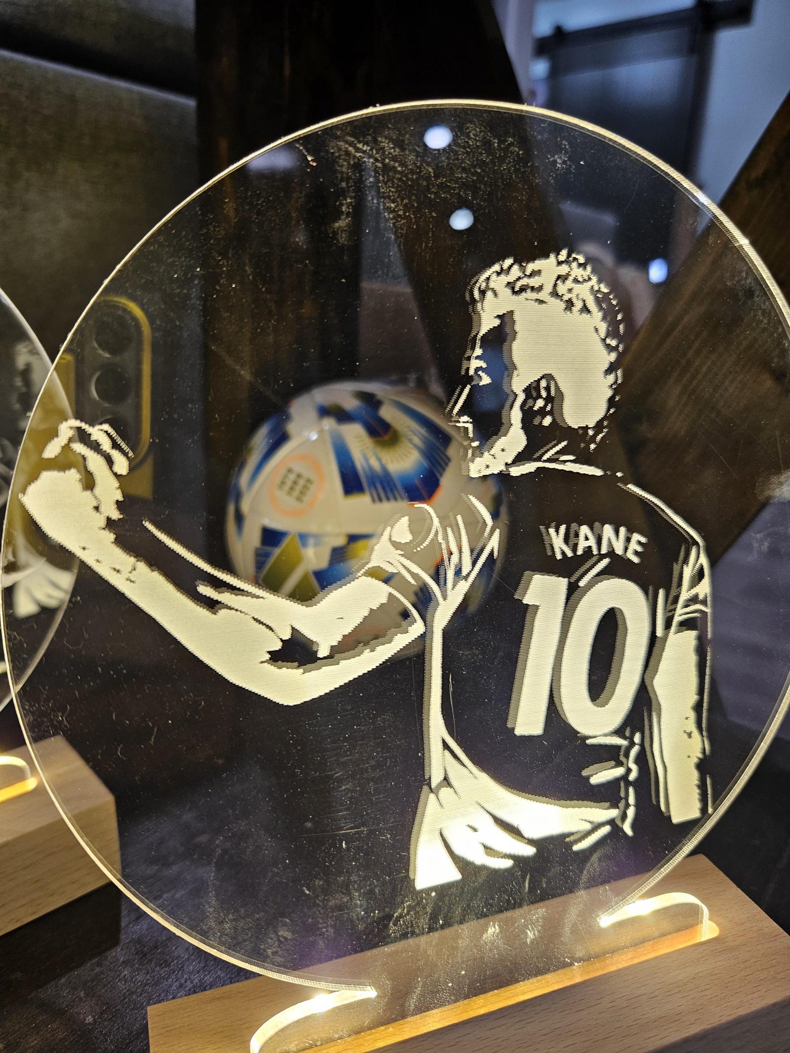 Ronaldo Messi Night Light Lamp Plug in Custom Personalized Bedroom ...