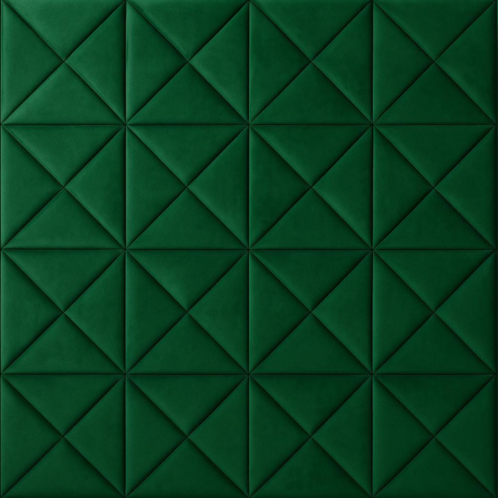 Custom-made Chic Right Triangle Upholstered Panels - Contemporary ...