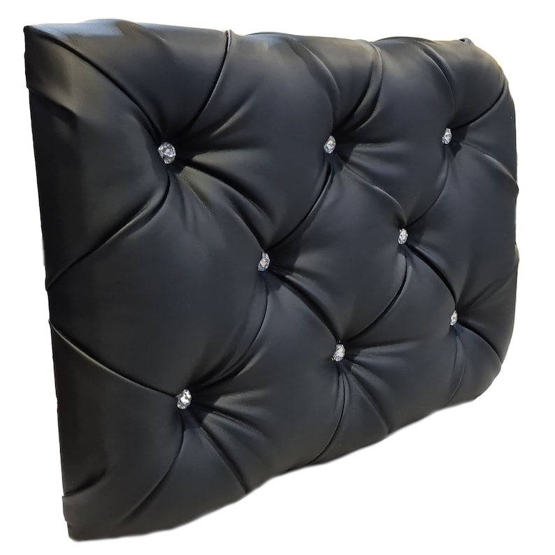 Chesterfield Upholstered Panel Headboard Quilted Capitone Soft Panels ...