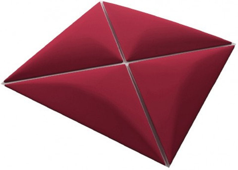 Custom-made Chic Right Triangle Upholstered Panels - Contemporary ...