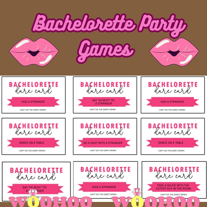 Bachelorette Party Games - Etsy