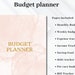 Printable Budget Planner Kit | Financial Organizer (PDF) - Etsy