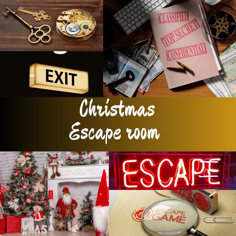 Escape Room Printable - Etsy