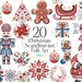 Scandinavian Christmas Clipart Set, Folk Art Nordic Prints (digital ...