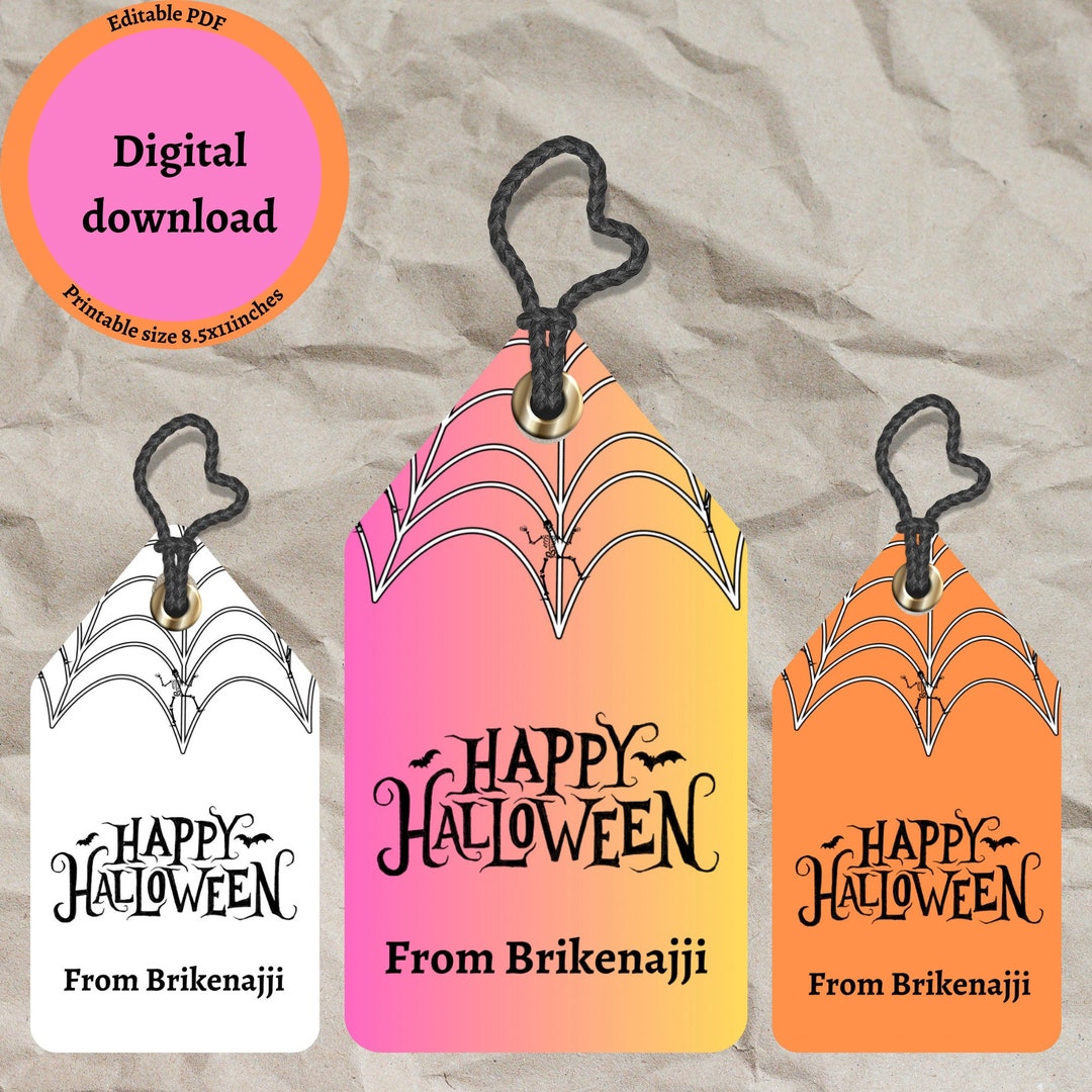 Editable Happy Halloween Congratulations - Spooky and Fun Printable ...